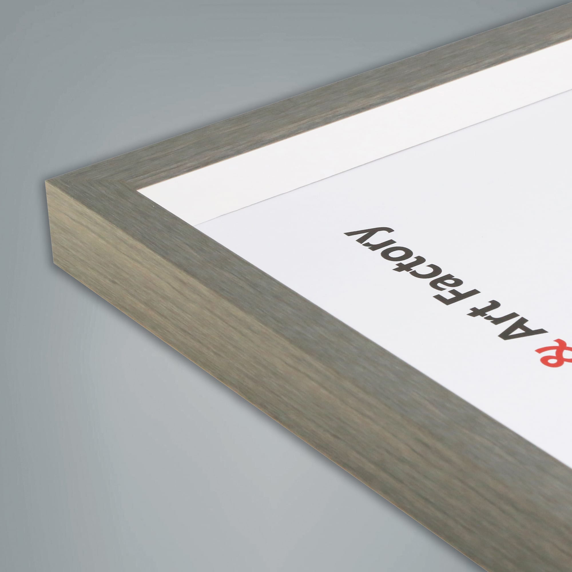 Slim Box Frame Grey | Shadow Box Frames | Cape Town
