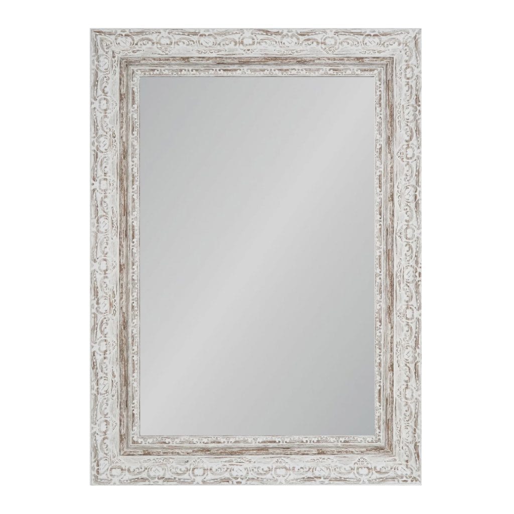 Framed Distressed White Mirror | Cape Town | South Africa