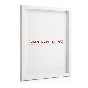 Sleek White Skinny Frame | Modern Picture Frames