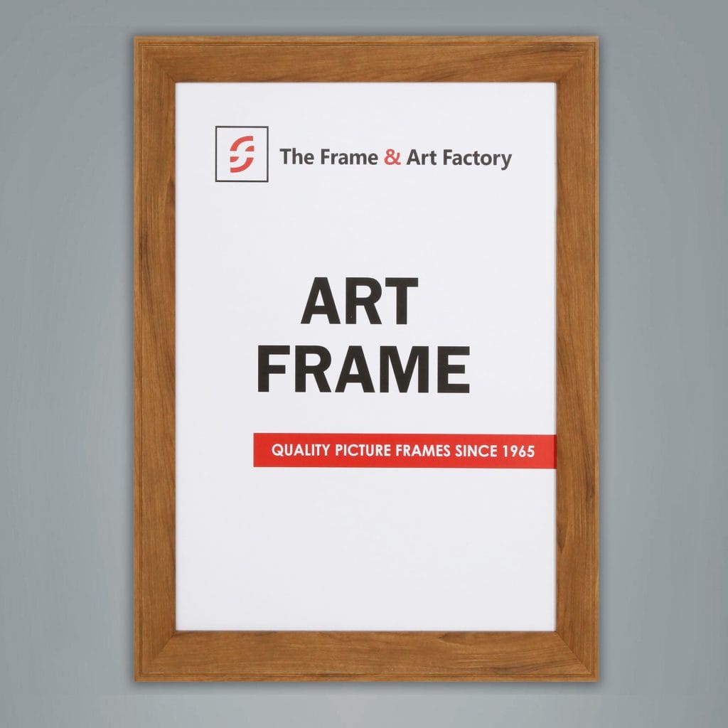 Portofino Light Teak Frame | Modern Designer Frames