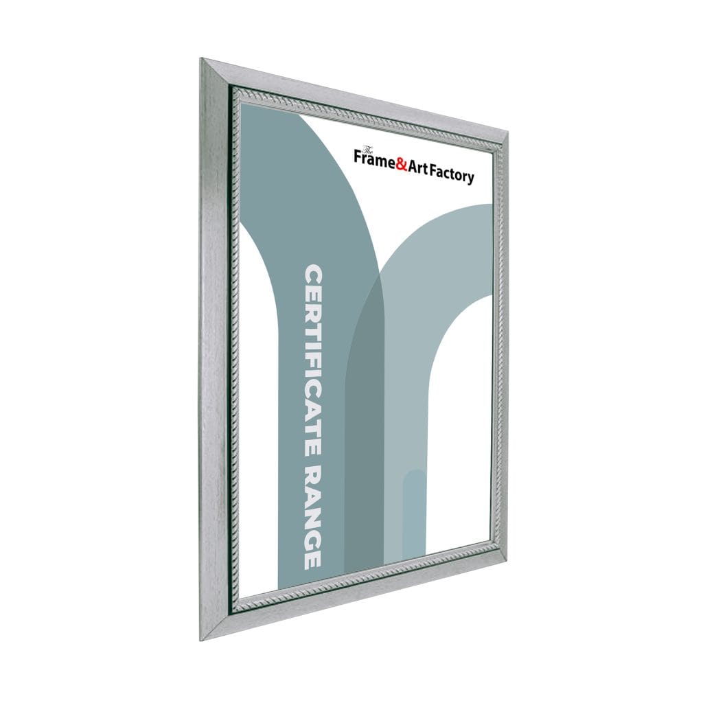 Silver Certificate Frame: Premium Quality Award Frames