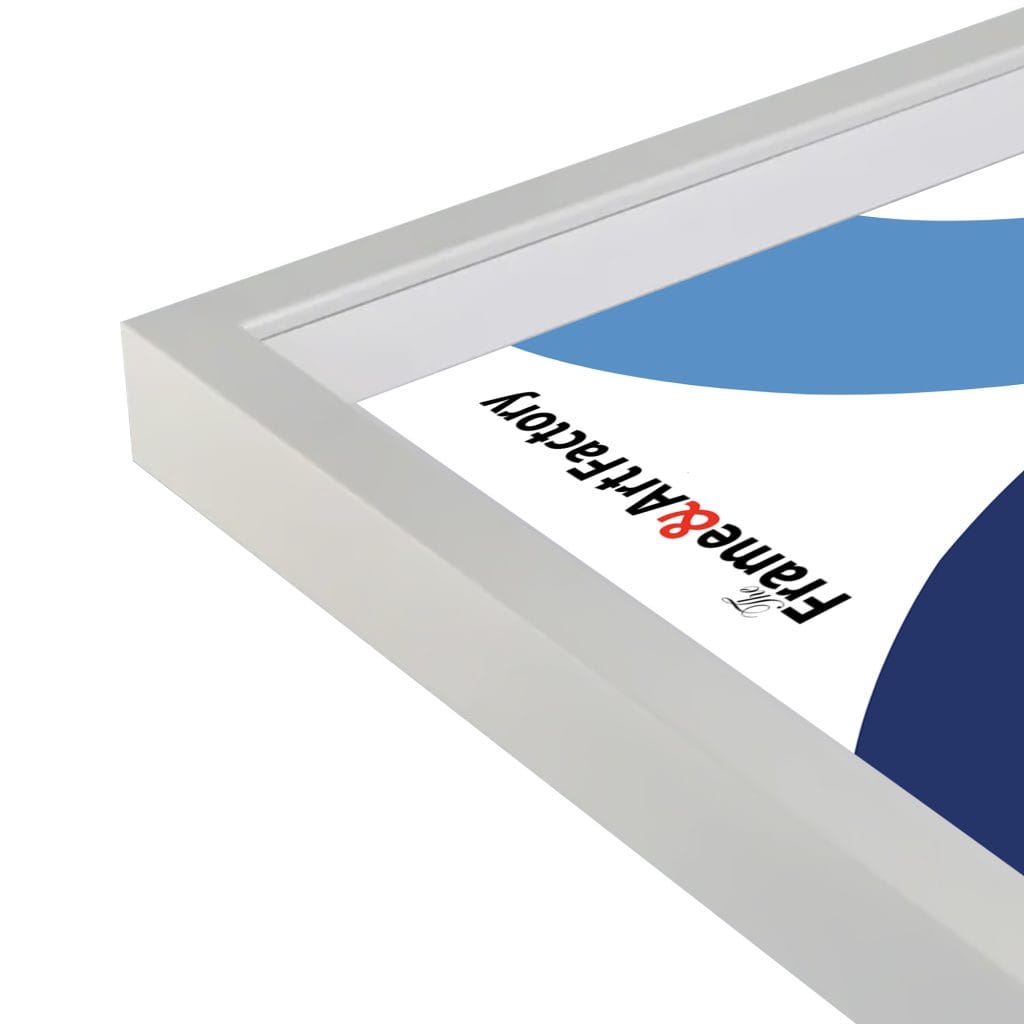 Slim Box Frame White | Shadow Box Frames | Cape Town