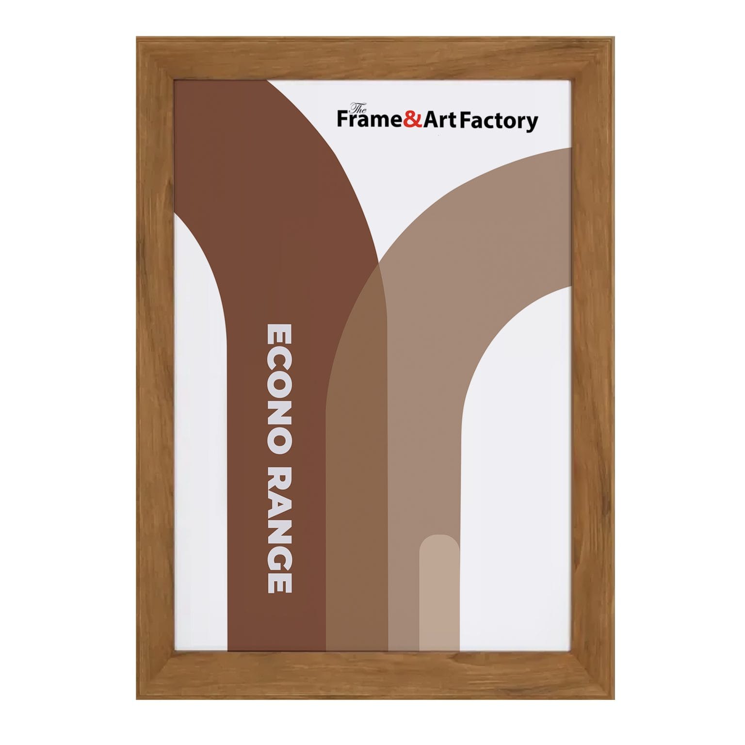 Portofino Light Teak Frame | Modern Designer Frames