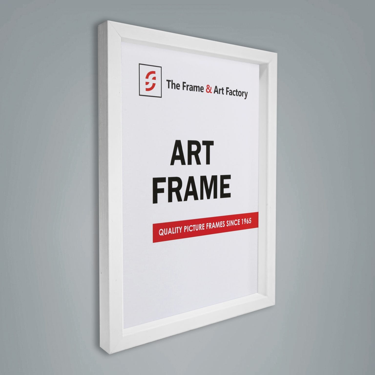 Slim Box Frame White | Shadow Box Frames | Cape Town