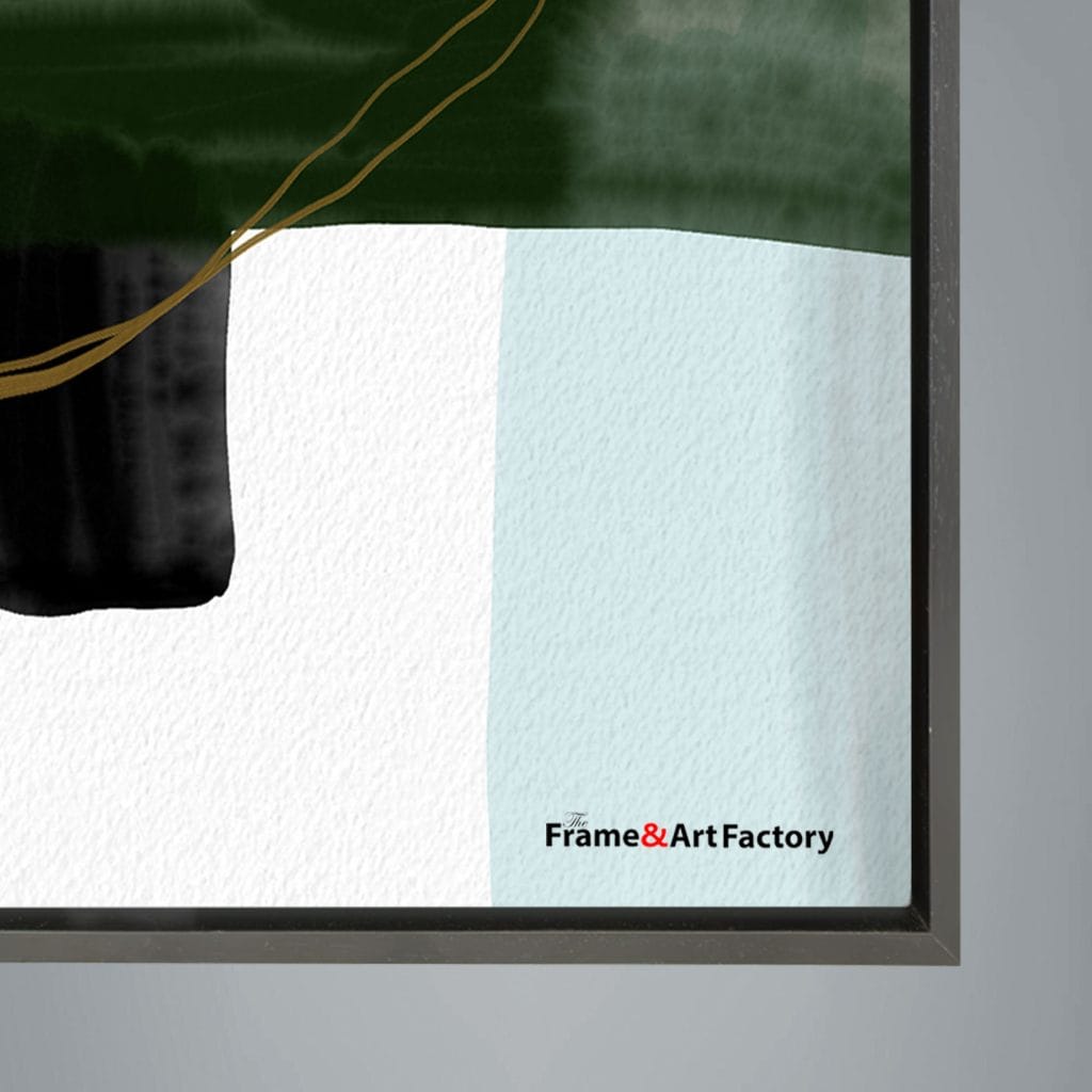 Black Canvas Floater Frame: Elegant Frame for Your Art Prints