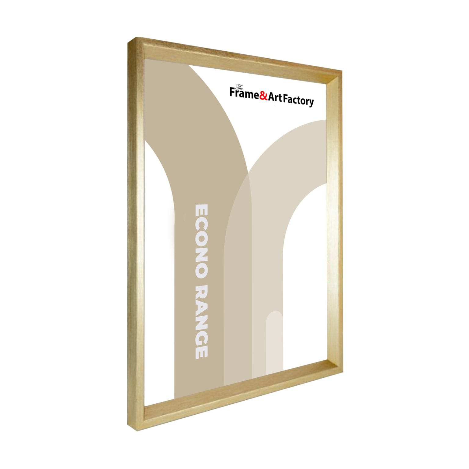 Boho Frame Gold | Modern Angled Photo Frame