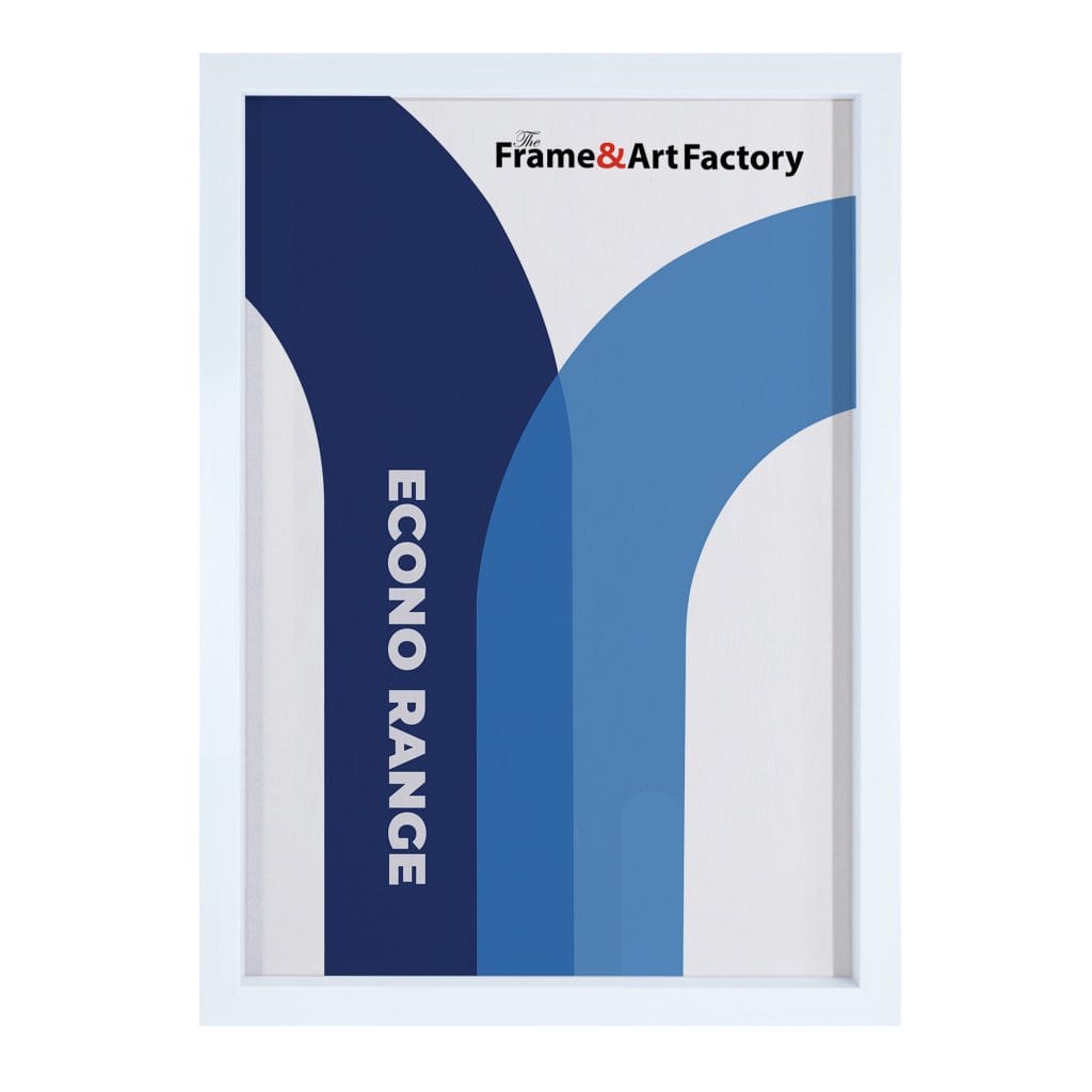 Reverse Box Frame White: Supporting Your Artwork in Style