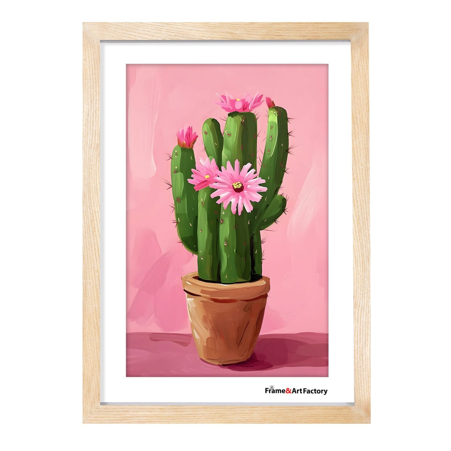 Ash Wood Box Frame | Print and Frame using our Box Frame