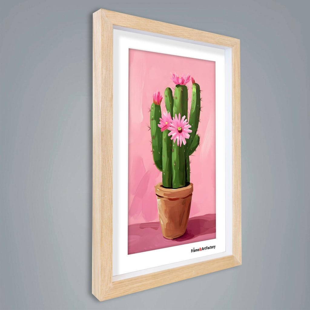 Ash Wood Box Frame | Print and Frame using our Box Frame