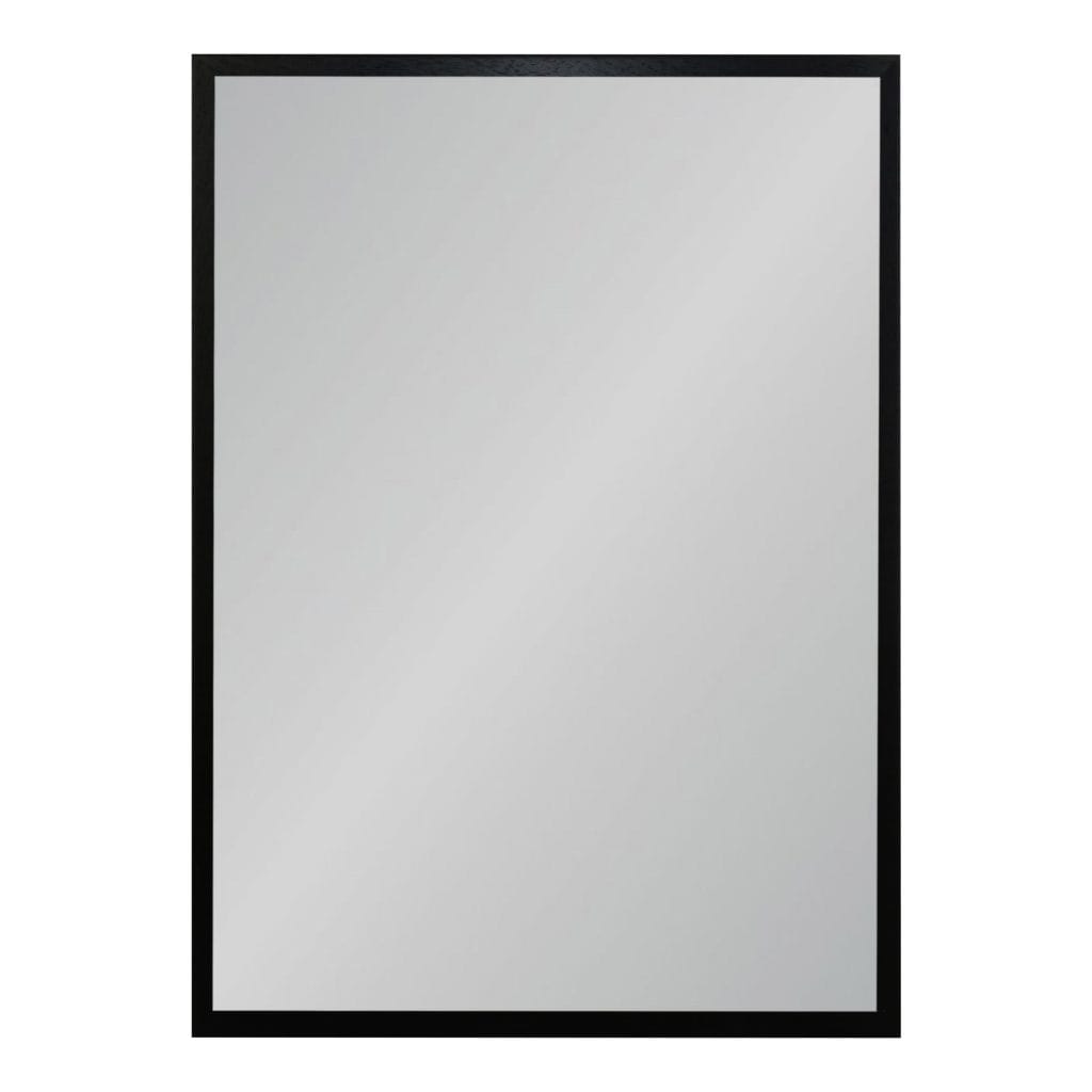 Slim Line Mirror Frame Black - The Frame & Art Factory